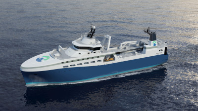 Newbuild factory trawler Araho en route to Alaska | National Fisherman