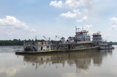 Towboat Eric Haney raised, to be repaired | WorkBoat